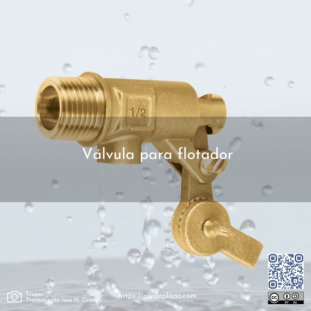 Válvula de flotador – Pie de Plano