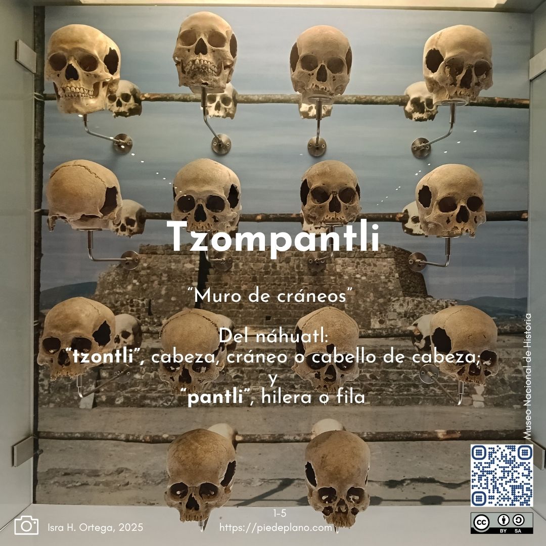 Tzompantli Pie De Plano