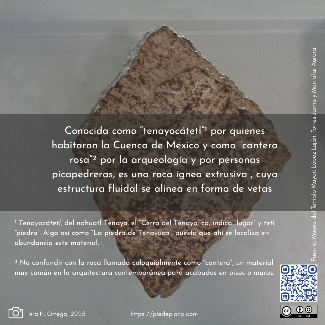 Andesita de lamprobolita – Pie de Plano